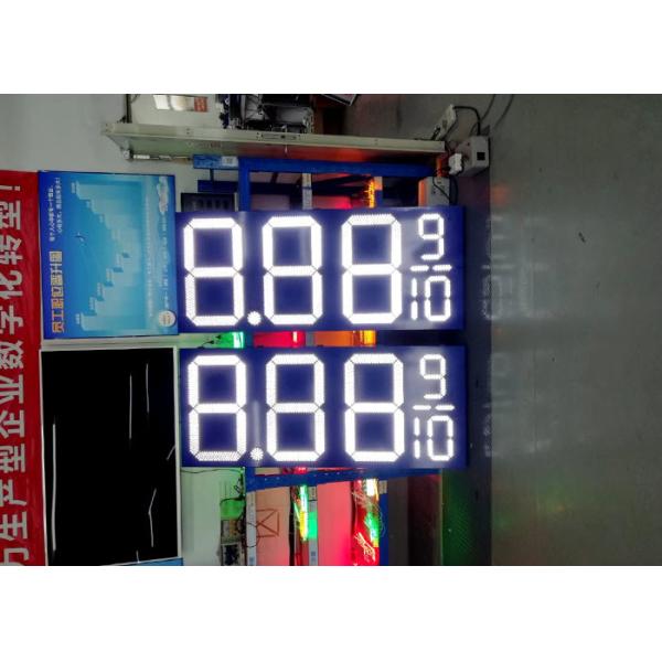 Quality CE FCC Time Sign LED Advertising Display Screen 4000cd/M2 for sale
