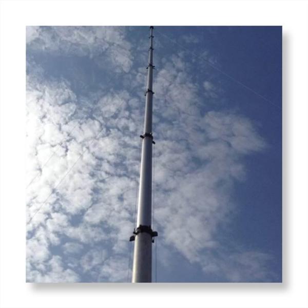 Quality Aerial Manual 30ft Telescoping Video Camera Pole for sale