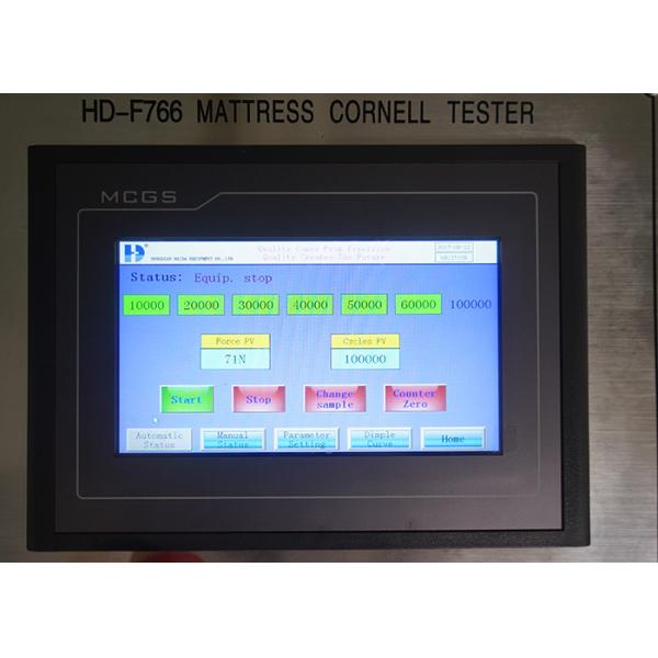 Quality Cornell Mattress Durability Furniture Testing Machine With Digital Display for sale