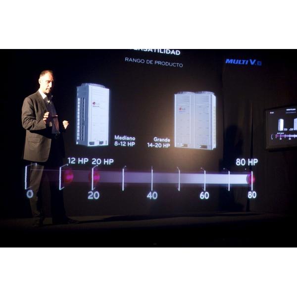 Quality Interactive 5x30m 95um 160° 3D Holographic Display for sale