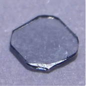 Quality Light or Heavy HPHT Boron Doped Diamond Single Crystal Diamond Plate for for sale