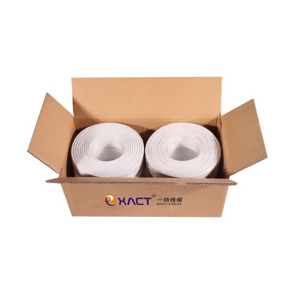Quality Exact Cables 2x0.22mm2 Unshielded Stranded CCA LSF Insulation CPR Eca Alarm for sale