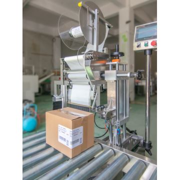 Quality Ym320 Automatic Carton Box Two Sides Sticker Corner Sealing Machine Plastic for sale