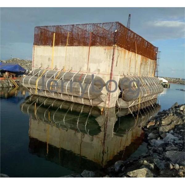 Quality High buoyancy Ship Lifting Airbags Dock Leveler For container for sale