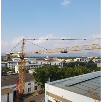 Quality 6t Capacity Topkit Tower Cranes Flattop Qtz80 for sale
