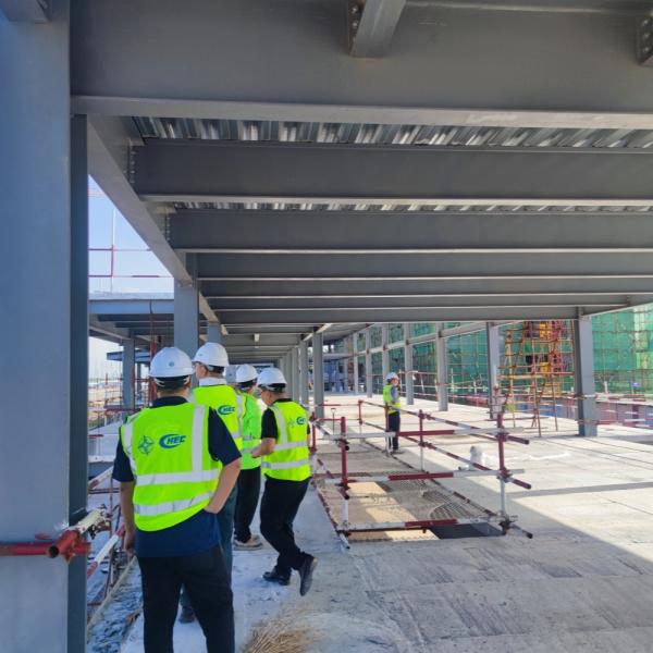 Quality Prefab Steel Structure Warehouse Building Q235B Q355B 50 Years Life for sale