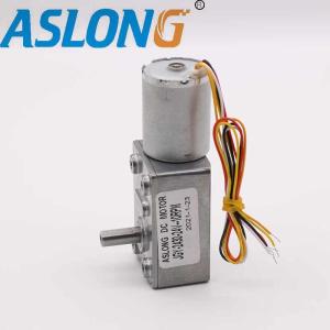 Quality 12V Brushless DC Worm Gear Motors 90D Worm Gearbox Reducer ODM OEM for sale