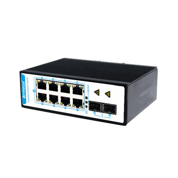 Quality 24 Port Gigabit Ethernet Rackmount Switch Managed Industrial Switch For NVR for sale