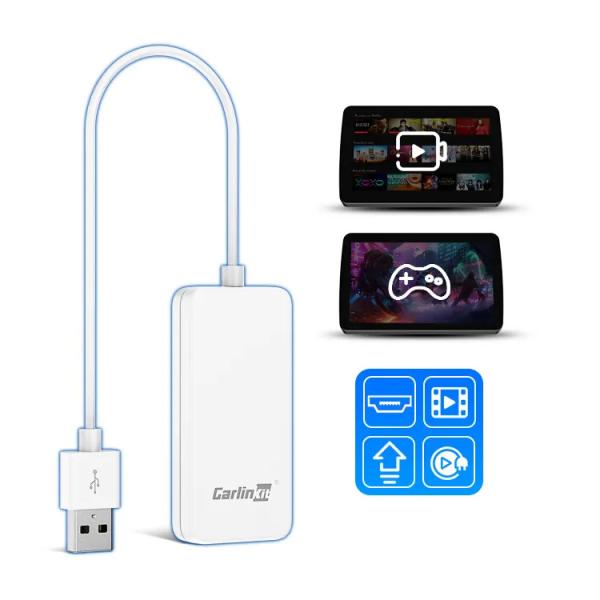 Quality Multimedia Box Wired Carplay To HDMI High Definition Interface Car TV Mate for sale