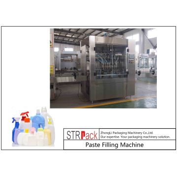 Quality 500ml-5L Automatic 6 Heads Paste Filling Machine With Servo System For Cream for sale