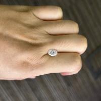 Quality 1.4 Carat Lab Grown Diamond Oval Cut CVD F VS1 EX VG N IGI LG630433162 for sale