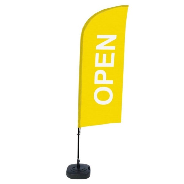 Quality Custom Printing 100% Fiberglass Beach Flag Wind Swooper Flag Windproof for sale