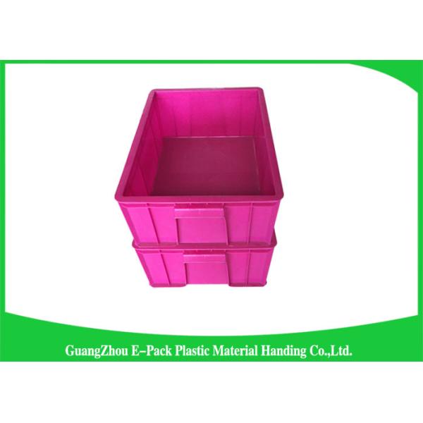 Quality Durable Plastic Stackable Containers Tote Storage System 480*355*170mm for sale