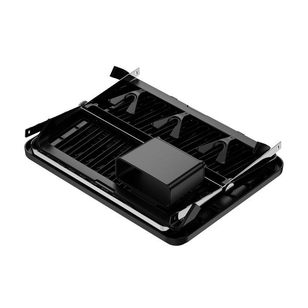 Quality Foldable Stainless Steel Dish Rack For Rectangle Plates for sale