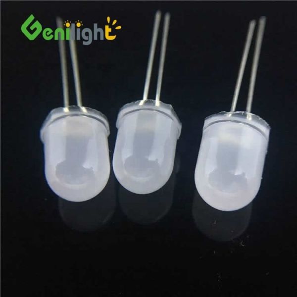 Quality Max. Reverse Current 50uA WHITE F5 F8 F10 Ultra Bright Water Clear LED Bulb 3V for sale