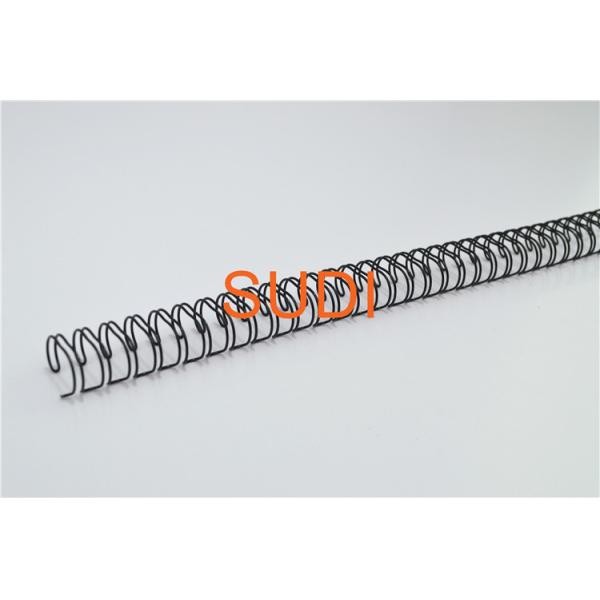Quality Glossy Nylon Coated Steel 33.5mm Spiral Binding Spines for sale