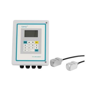 Quality Clamp On Transit-time Ultrasonic Flow meter Wall-mounted Type Liquid Measure for sale