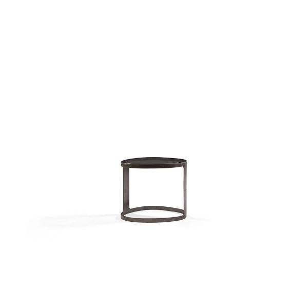 Quality Modern Minimalist Style Marble Metal Round Marble And Wood Coffee Table for sale