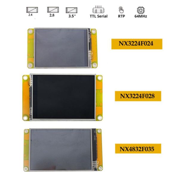 Quality NX4832T035 Arduino 3.5 Touchscreen Raspberry Pi Smart HMI TFT LCD Module for sale