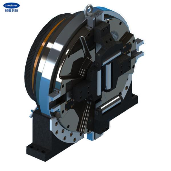 Quality 130rpm Pneumatic Stainless Steel Chuck CNC Router Rotary Axis for sale