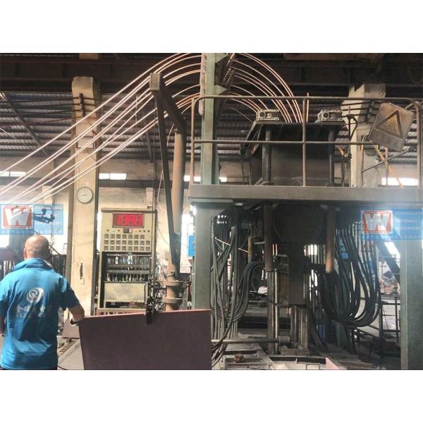 Quality Cathode Copper Rod Casting Machine , 20 Heads Copper Rod Making Equipment for sale