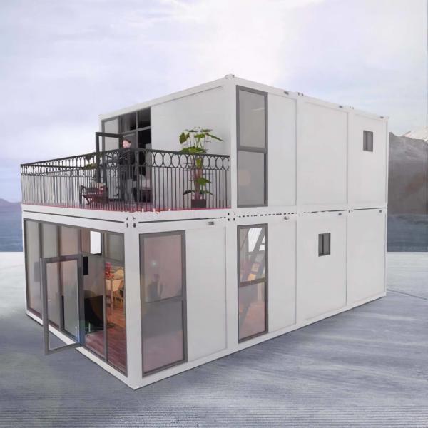 Quality 20ft & 40ft Flat Pack Tiny Homes Prefabricated With Bathroom for sale