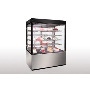 Quality Upright Cold Cabinet Four Sides Glass For Window Display Auto Defrosting for sale