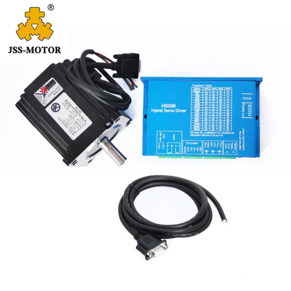 Quality 86hse12n-Bc38 Nema 34 Closed Loop Stepper Motor 12N.M 6A HSS86 For CNC Engraving for sale