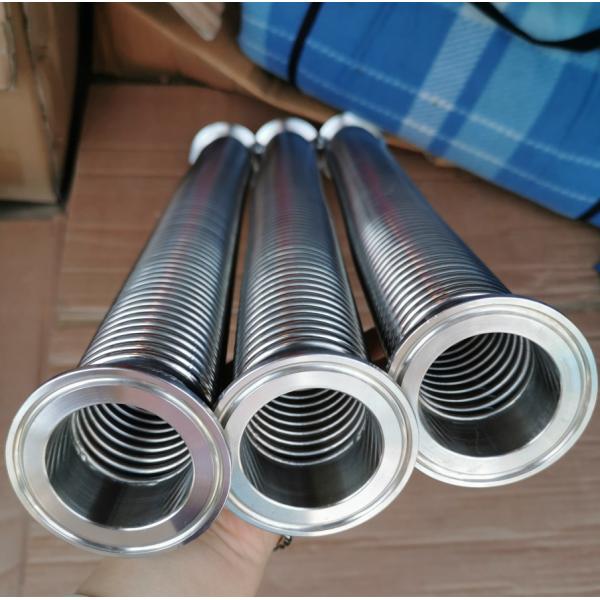 Quality KF40 K50 Flexible Hoses Welded Bellow ISO Sandblast Polished for sale