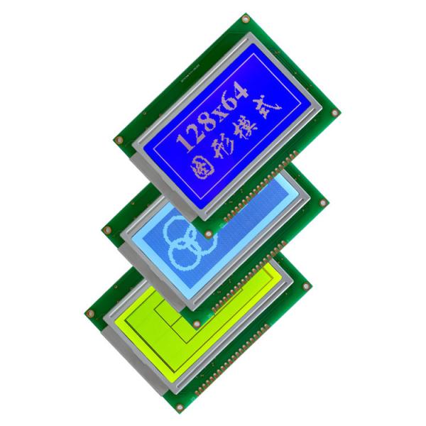 Quality 128 X 64 Graphic LCD Module Stn Positive Display Module18 Pins 12864 LCD Screen for sale