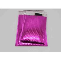 Quality Shiny Foil Bubble Wrap Envelopes 8 * 6 Metallic For Shipping High Value Items for sale