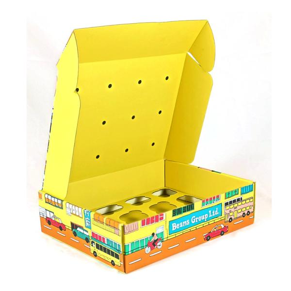 Quality Foodgrade Custom Mailer Boxes 12 Pack Cake Cardboard Shipping Box for sale