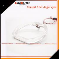 China Crystal Halo Angel Eye Headlights Waterproof Angel Eye Retrofit LED factory