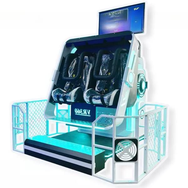 Quality 2 Seat Vr Arcade Machine Virtual Reality Machines 720 Degree VR Experience for sale