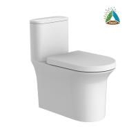 China SASO 1 Piece Toilet Bowl Siphonic Jet Flushing / Washdown factory