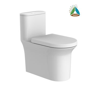 Quality SASO 1 Piece Toilet Bowl Siphonic Jet Flushing / Washdown for sale
