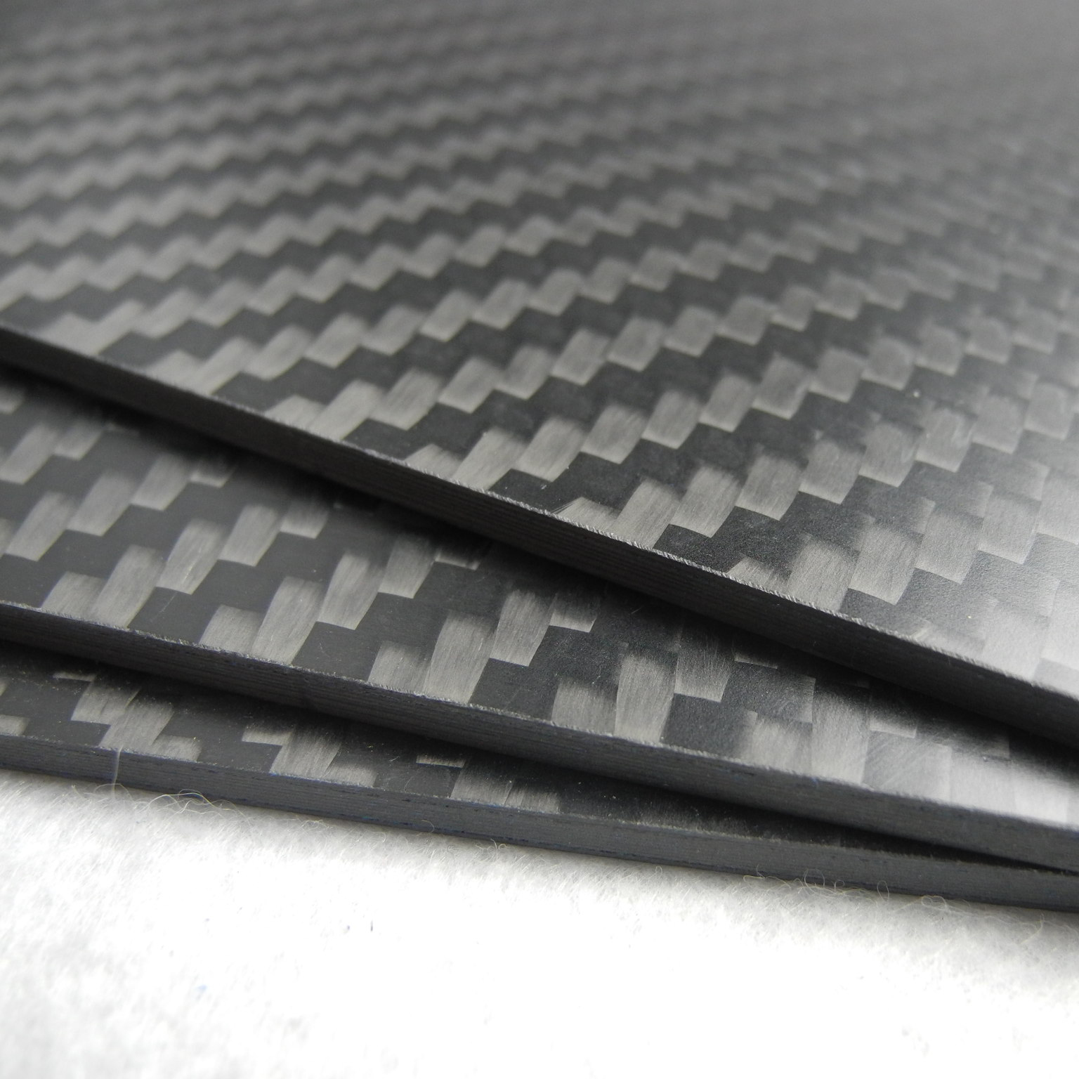 Professional black carbon fiber plate good heat resistance custom