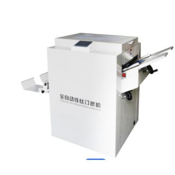 Quality High Productivity Book Wire Saddle Stitching Maker Machine 480MM Max. Workable for sale