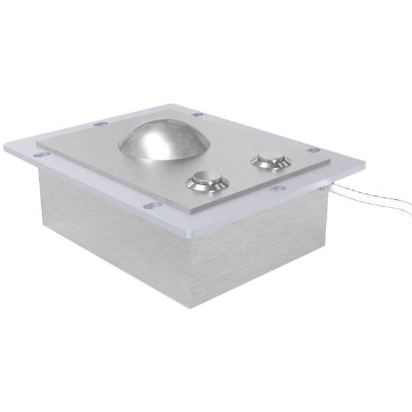 Quality Stainless Steel Rugged Industrial Trackball Mouse Waterproof for sale