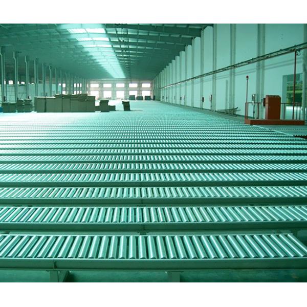 Quality Continuous-Flow Roller Conveyor Line Customized Frame Width For Mass Production for sale