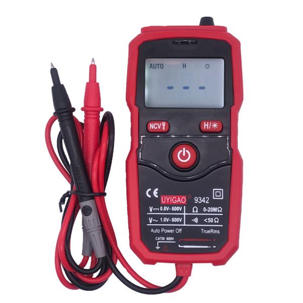 Quality Professional DC AC Digital Smart Multimeter 600V 10MΩ Multi Volt Meter for sale