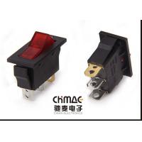 Quality SPST On Off Illuminated Rocker Switch 4 Copper 3 Pins Yellow Button 10 A for sale