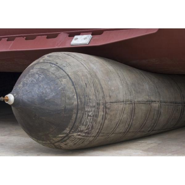 Quality Safety Ship Launching Black Rubber Inflatable Marine Airbags 3-24m for sale