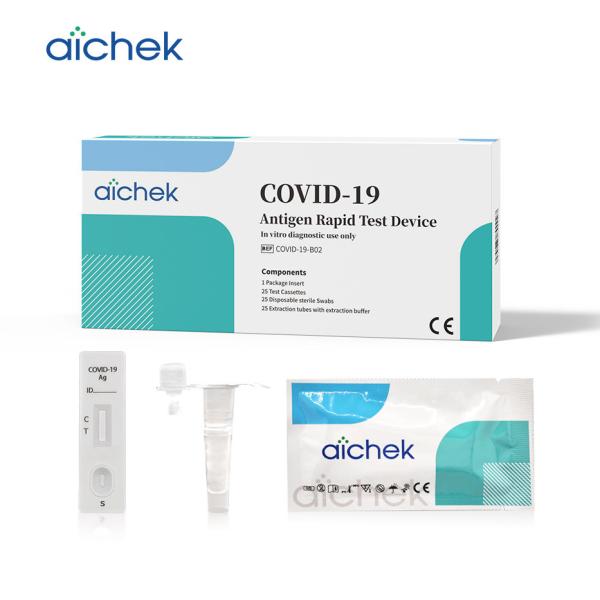 Quality 50 Strips Antigen Rapid Test Device Saliva Detection Kit ISO13485 for sale