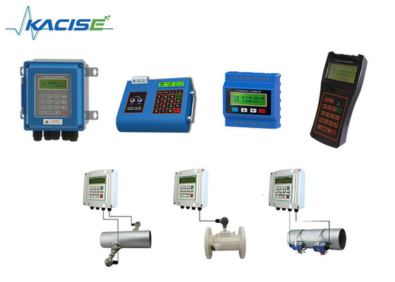 Quality Panel Mounted Ultrasonic Flow Meter with Double Power Supply RS485 Communication for sale