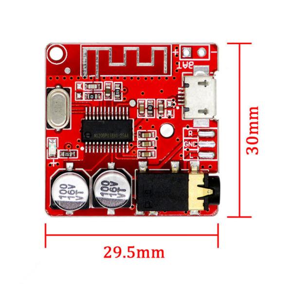 Quality CA-6965 Micro USB 5V MP3 BT Decoder Board Bluetooth Audio Receiver Module for sale