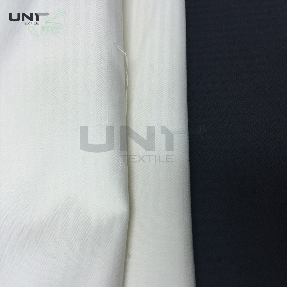 Quality Herringbone Pocket Fabric For Trousers T/C 65/35 45S 133 X 72 Interlining for sale