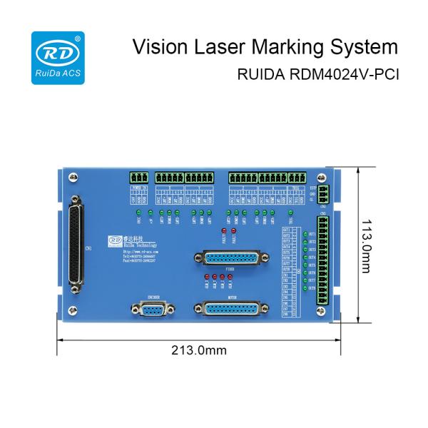 Quality Ruida Laser Controller Laser Marking Controller With 4 Motion Axes RDM4024V-PCI for sale