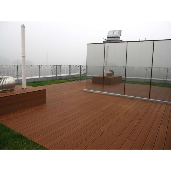 Quality Wood Plastic Composite WPC Decking Clips with Stainless Steel and Wood Grain for sale