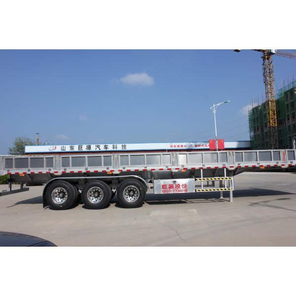 Quality Leaf Spring Suspension 40ft Side Wall Cargo Semi Trailers for Bulk Cargo for sale